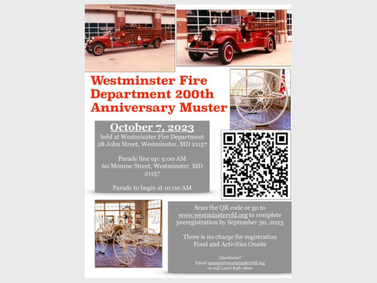 200th WESTMINSTER FIRE MUSTER & PARADE | Hunt Valley Life